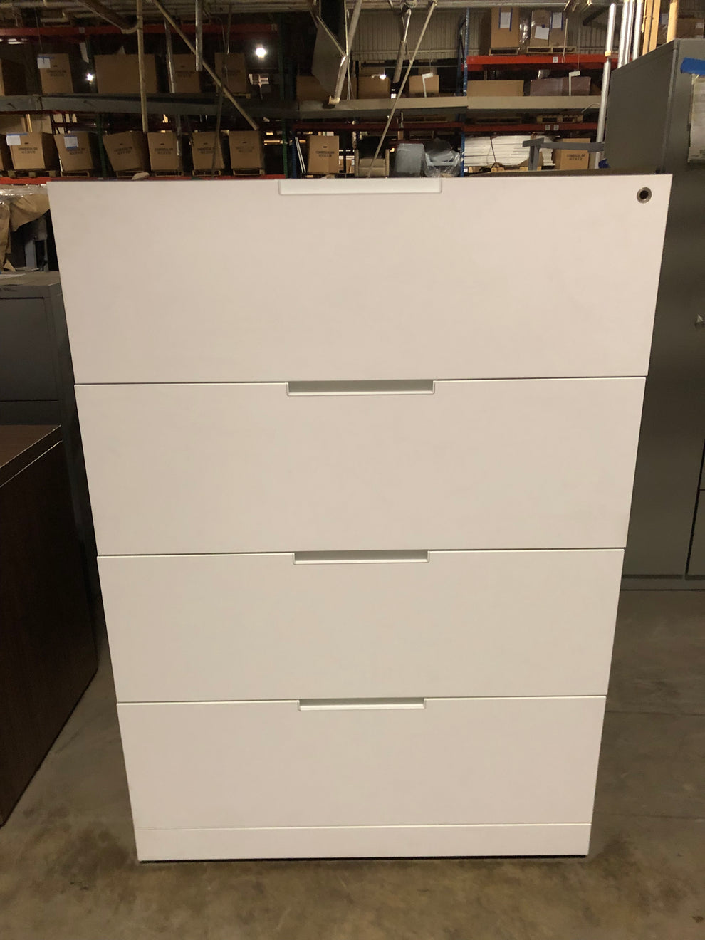 STEELCASE | 4-DRAWER LATERAL FILE LAMINATE – Storr PreOwned