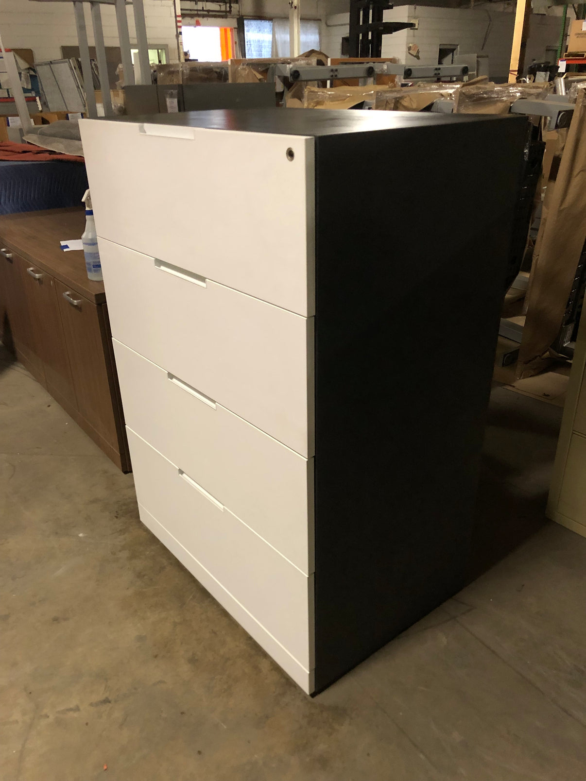 STEELCASE | 4-DRAWER LATERAL FILE LAMINATE – Storr PreOwned