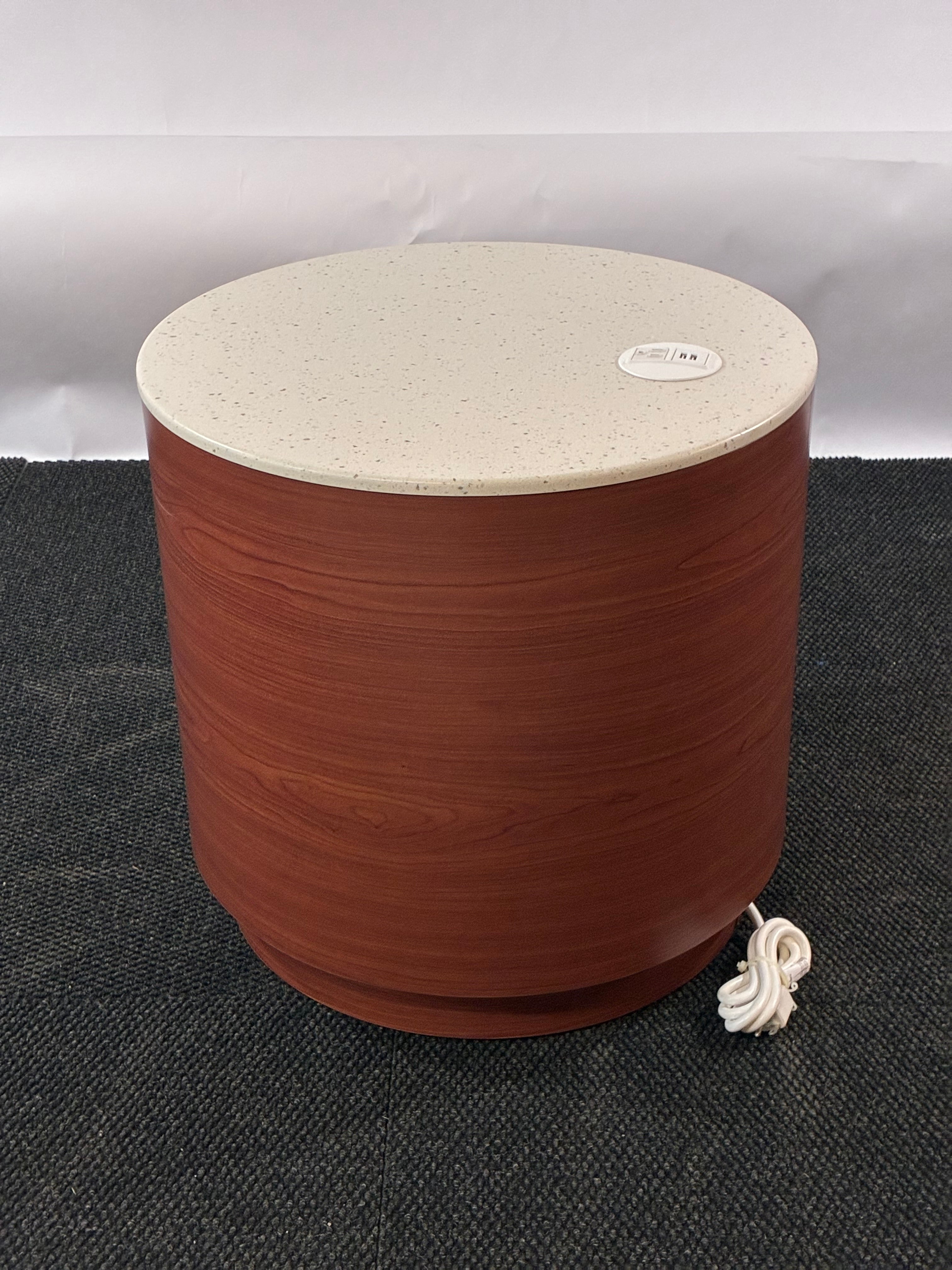 KWALU | CYLINDER TABLE WITH POWER – Storr PreOwned