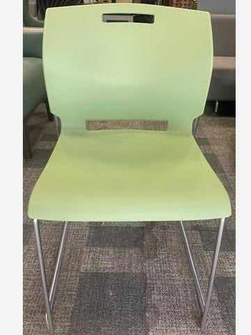 GLOBAL POPCORN WALL SAVER STACK CHAIR – Storr PreOwned