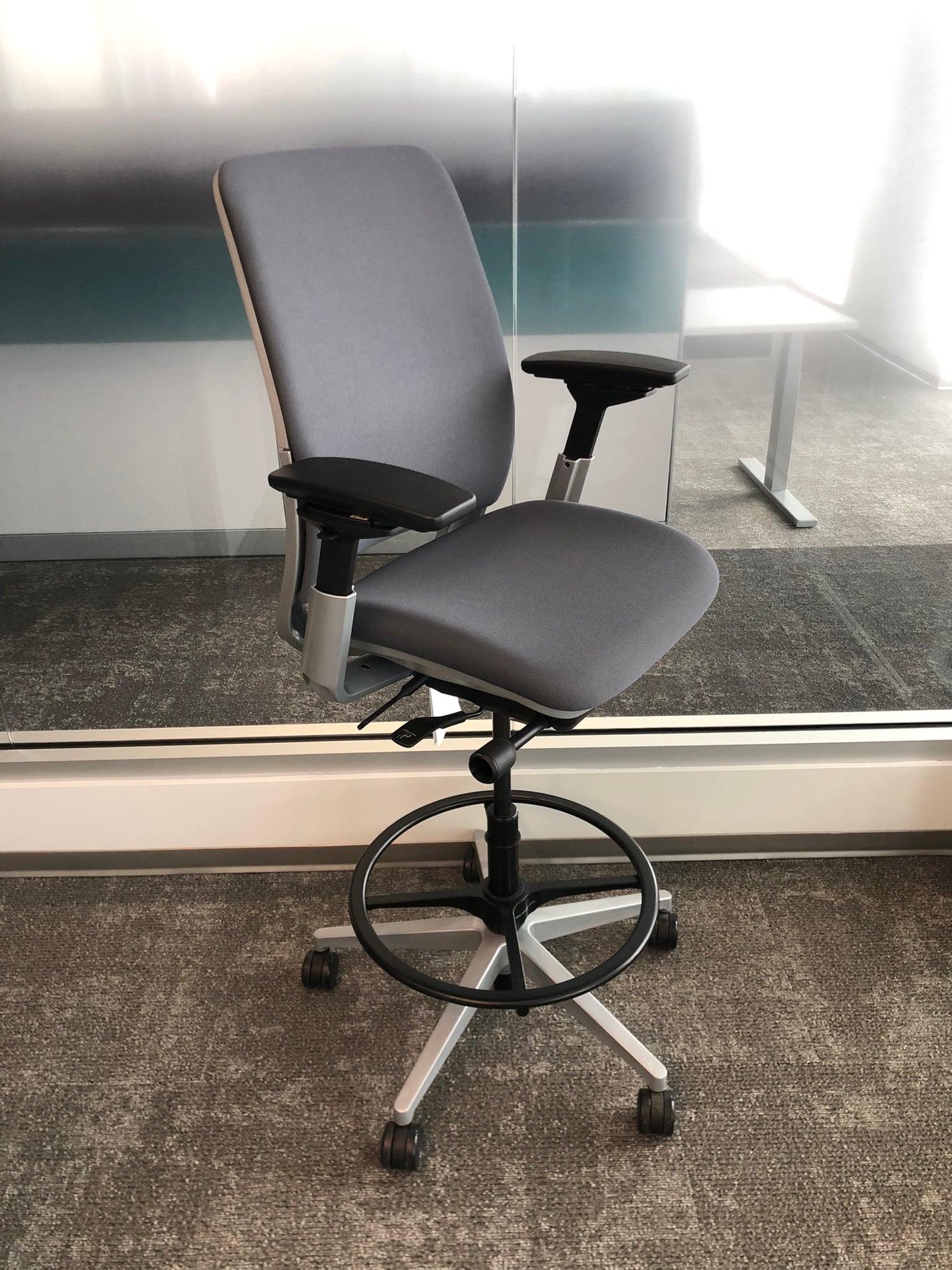 STEELCASE AMIA TASK STOOL – Storr PreOwned
