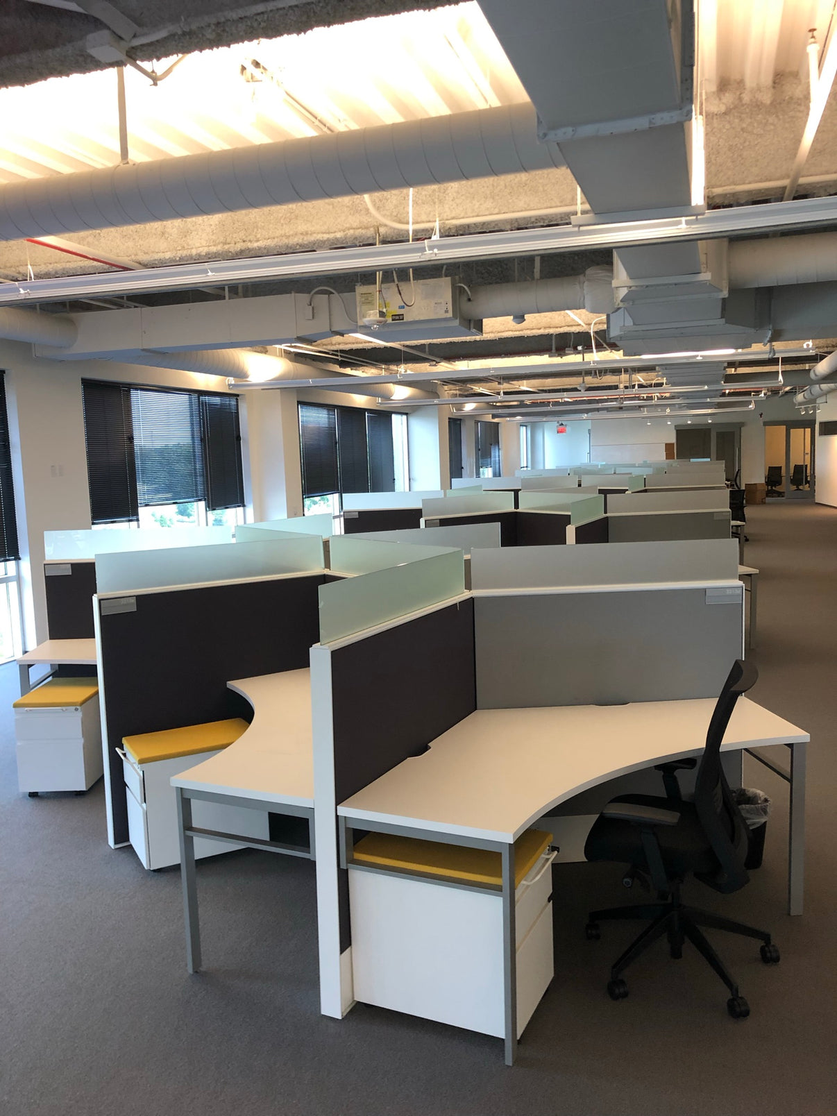 HAWORTH COMPOSE 6-PACK WORKSTATIONS – Storr PreOwned